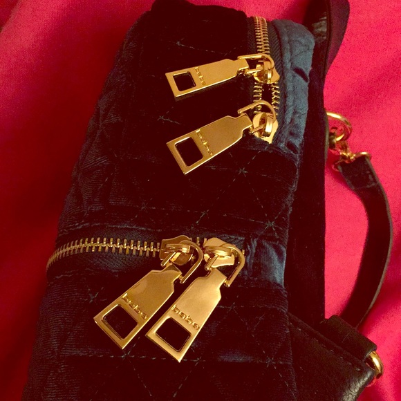 bebe | Bags | Hp Bebe Velvet Mini Backpack | Poshmark